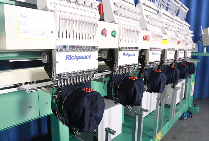 Richpeace Computerized Cap/Tubular Embroidery Machine_Cap Tubular ...