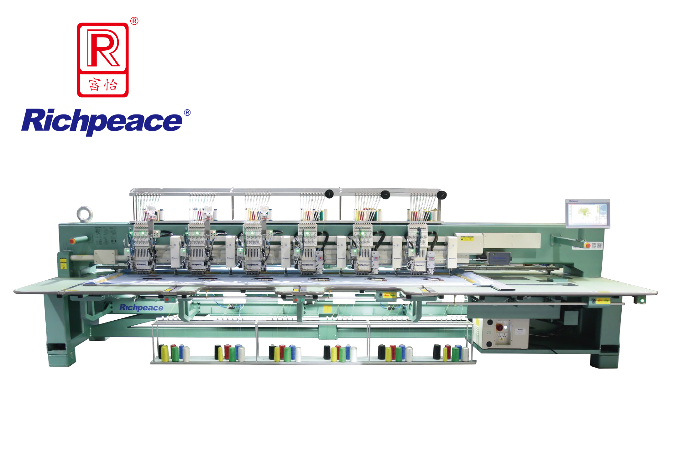 Richpeace Mixed Chenille (Chain Stitch) Embroidery Machine_Mixed ...