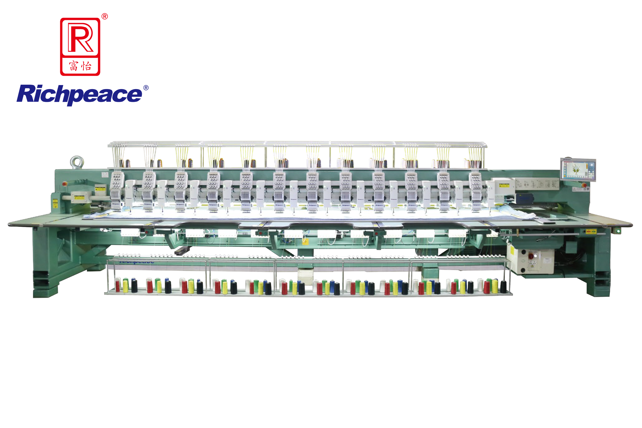 Richpeace Mixed Chenille (Chain Stitch) Embroidery Machine_Mixed ...