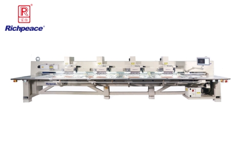 Richpeace Automatic Perforation + Sewing + Embroidery machine ...