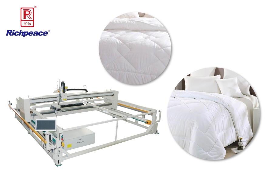 Lifting Single Head Frame-type Quilting Machine_Single Needle Quilting ...