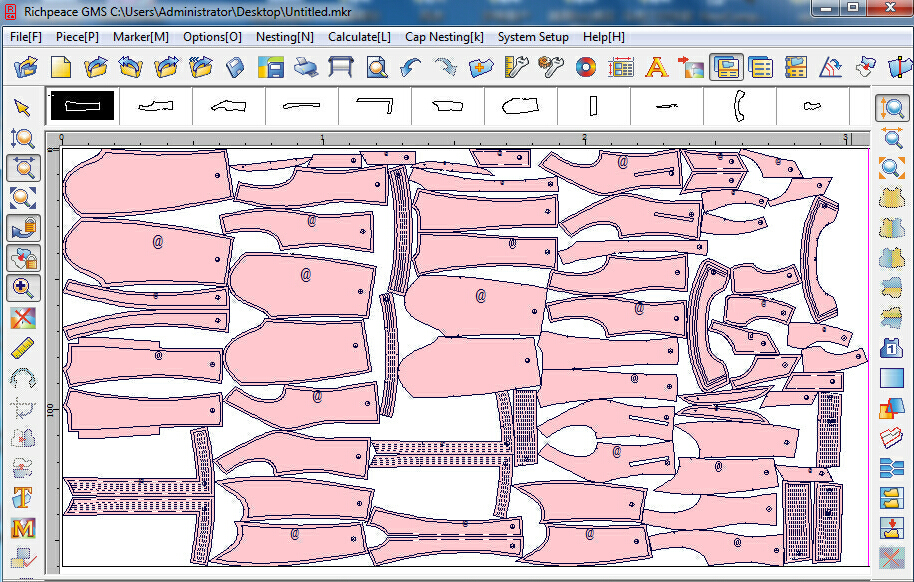 Richpeace Garment CAD V9.0 Education Version Commercial_Garment CAD_CAD ...